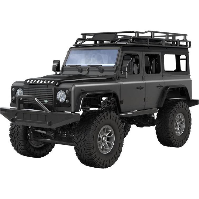 Double RC remote control car 1:14 Eagle (grey) Land Rover Defender E339 ...