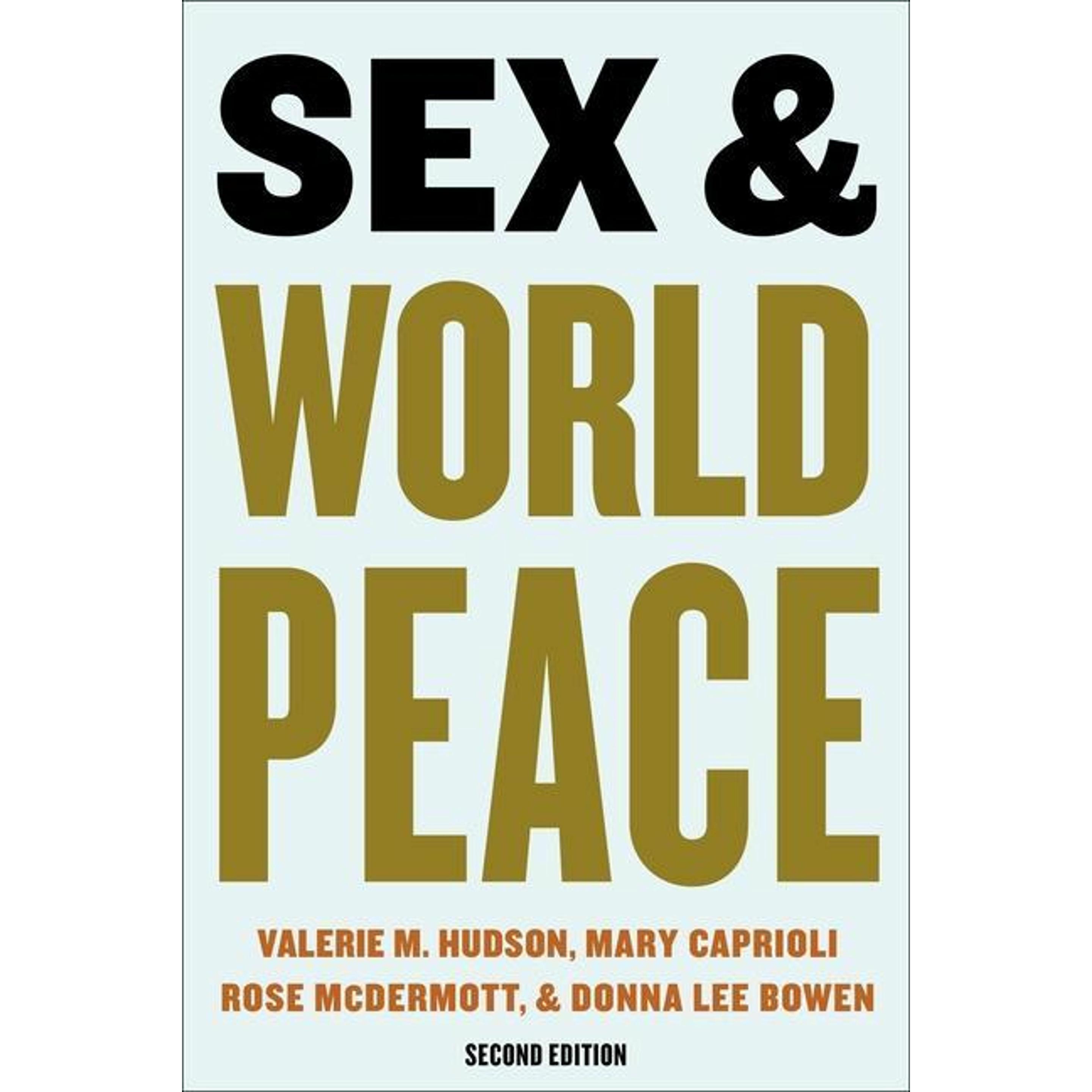 University Press Sex and World Peace - kaufen bei Galaxus
