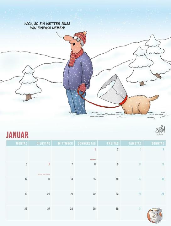 Lappan Viel Spass im neuen Jahr 2026 mit Uli Stein by CheekYmouse ...