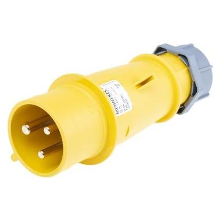 Mennekes CEE Stecker 110V 32A 2P+E IP44 gelb - kaufen bei Galaxus