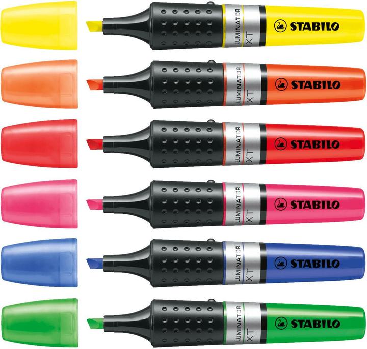 STABILO Textmarker - LUMINATOR - 5er Pack - blau - kaufen bei Digitec