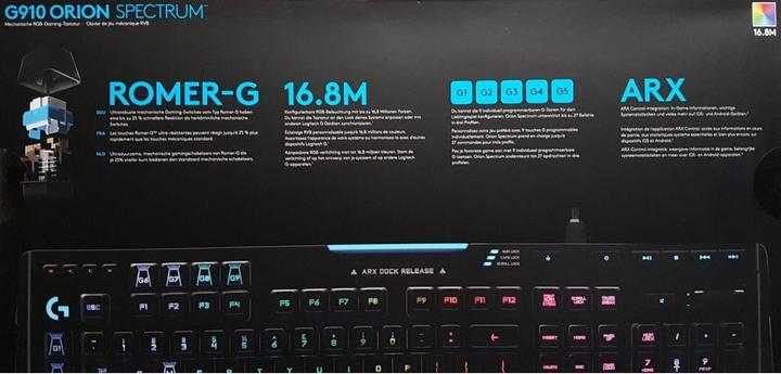 Logitech G G910 Orion Spectrum - kaufen bei Digitec