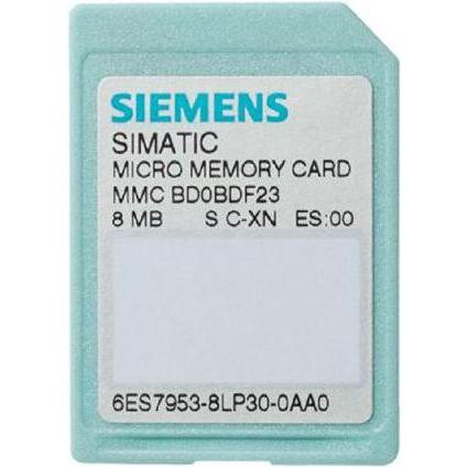 Siemens Memory Card for Use with C7, ET200S, S7-300 - Digitec