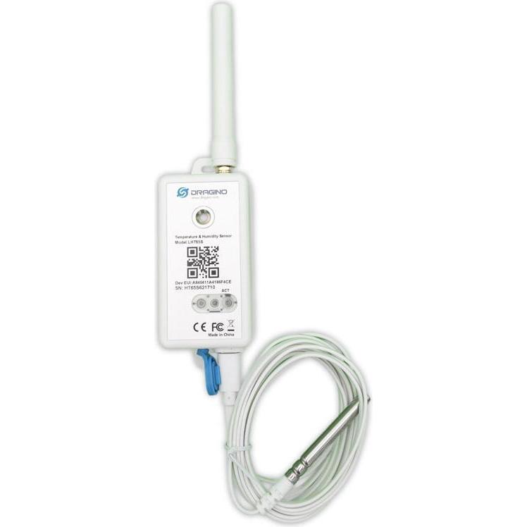 Dragino LHT52 Indoor LoRaWAN Temperature and Humidity Sensor 868MHz ...