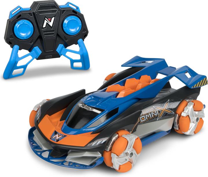 Nikko 10202 Nano Omni X, Remote Control RC Car, Race Car up to 14 km/h ...