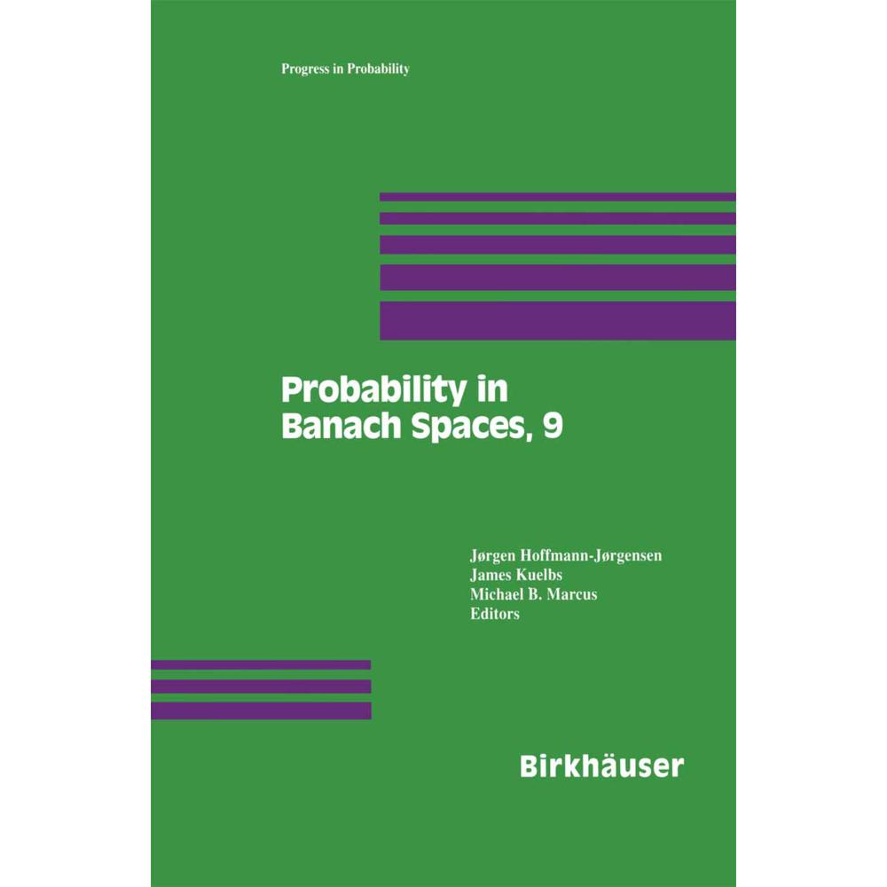 Springer Probability in Banach Spaces, 9 - kaufen bei Galaxus