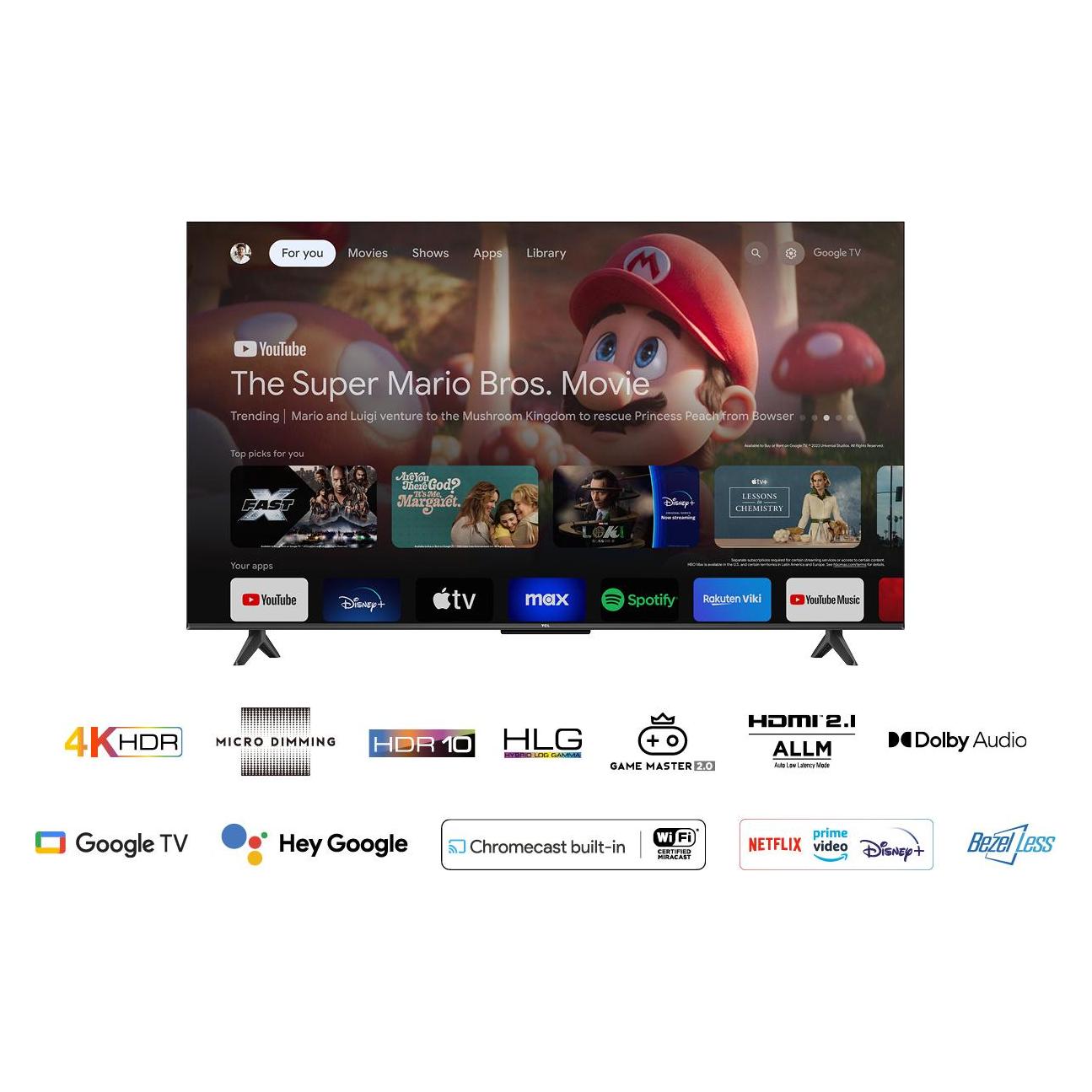 TCL P61 Serie 55P61B Smart TV Ultra - kaufen bei Digitec