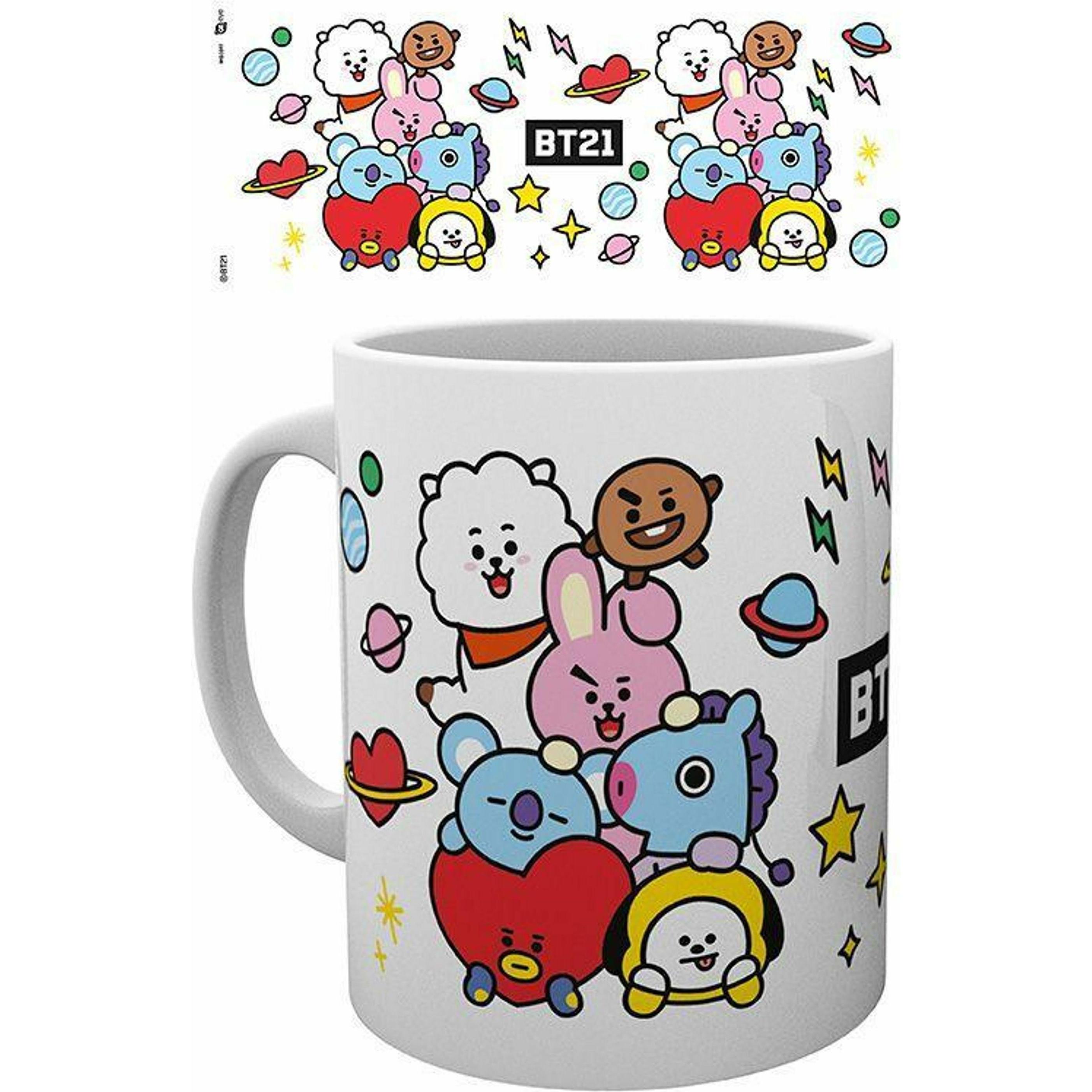 ABYstyle BT21 - Mug - 320 ml - Characters Stack - subli - box x2 - Galaxus