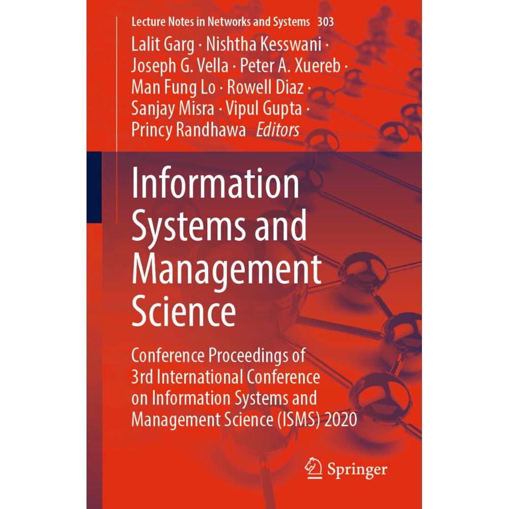 Springer Information Systems and Management Science - Galaxus