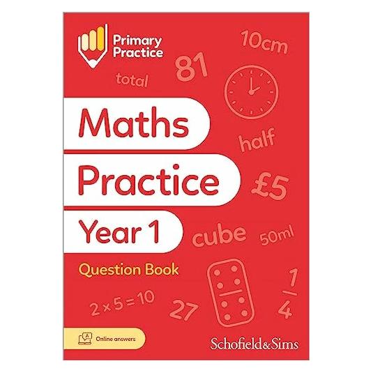 Schofield & Sims Ltd Primary Practice Maths Year 1 Question Book, Ages ...