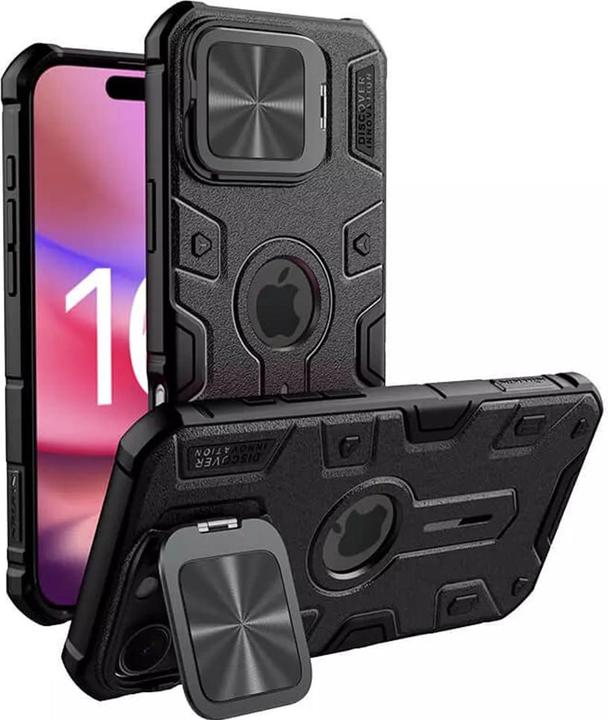 Nillkin - CamShield Armor Prop Magnetic - iPhone 16 Pro Max - Black ...