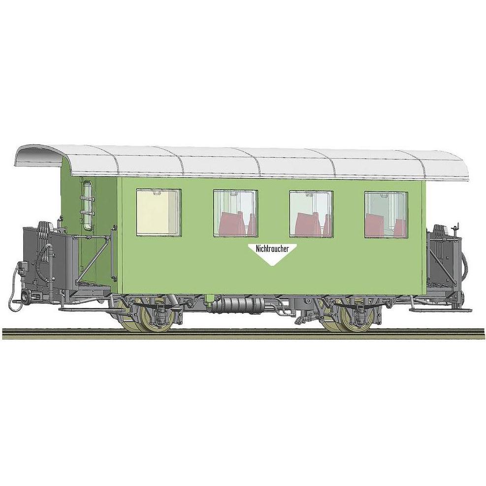 Roco 34100 H0e Spantenwagen der ÖBB Gattung Bi/s Nichtraucher mit WC ...