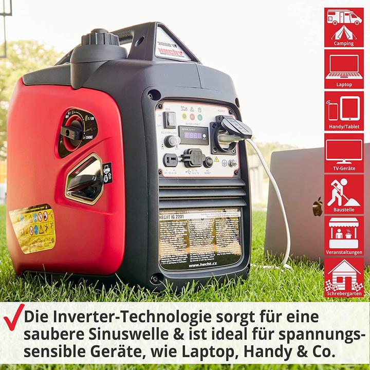 Hecht IG 2201 Inverter Generator - kaufen bei Galaxus