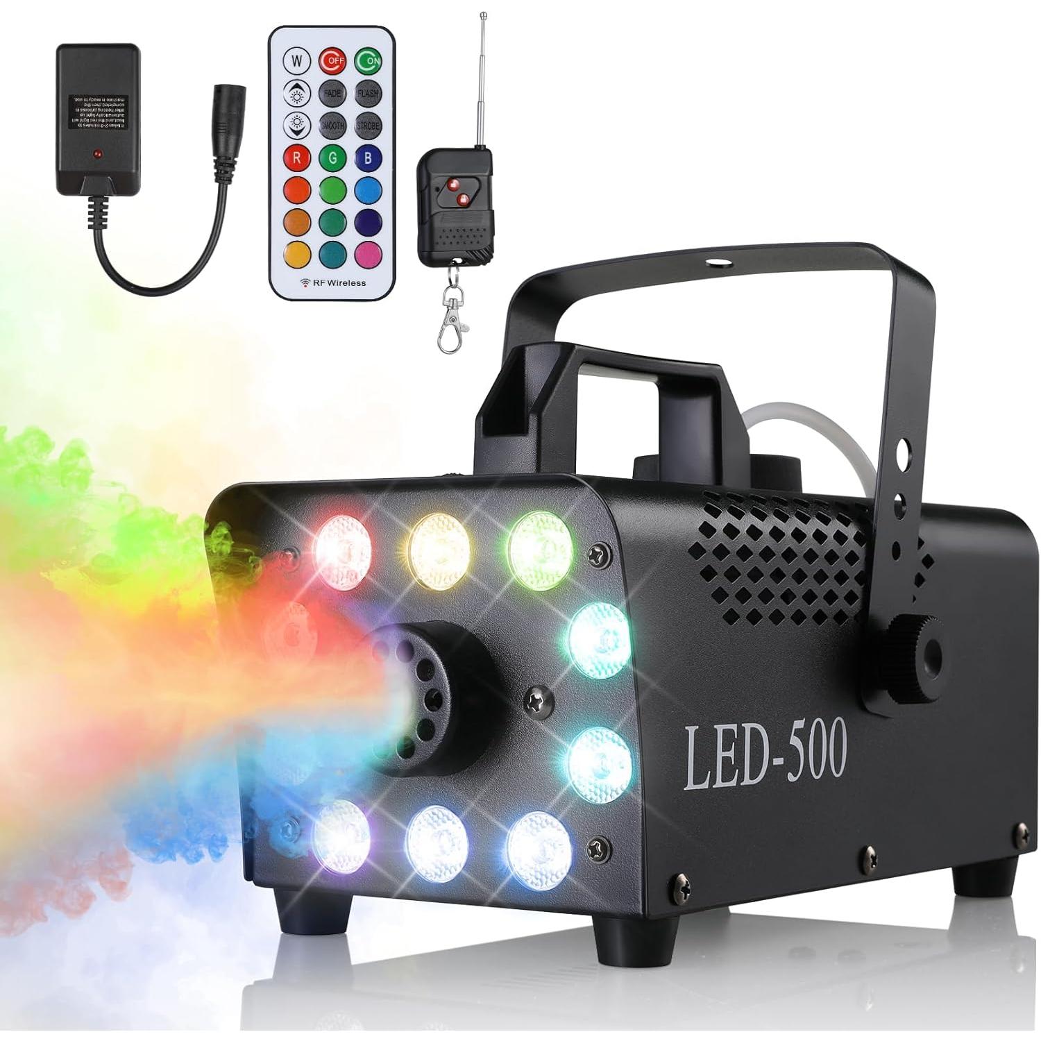 Mamizo Mini-Nebelmaschine mit LED-Licht und Fernbedienung - Digitec