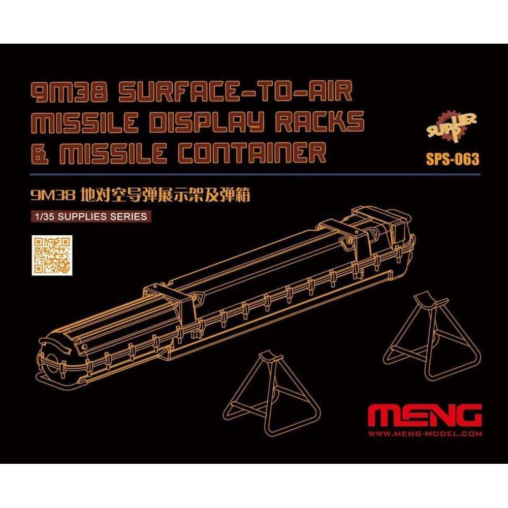 Meng-Model 9M38 Surface-to-air Missile DisplayRacks & Missile Container ...