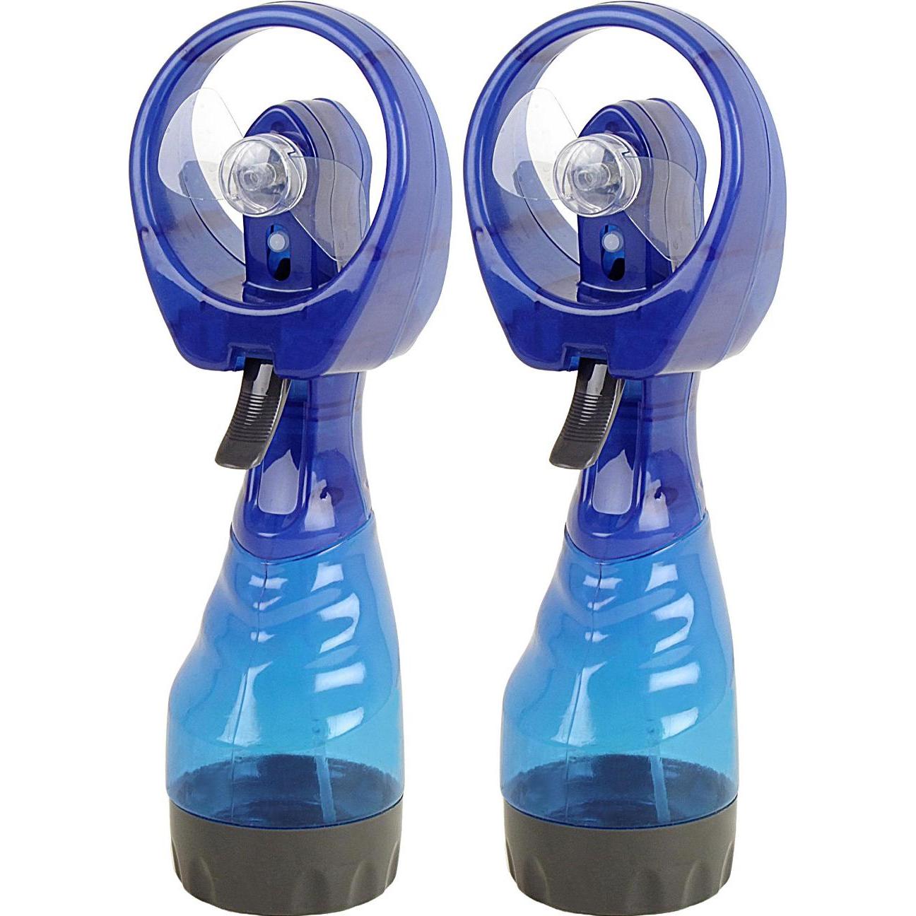 Casativo 2er-Set SprÃ¼hventilator, 300 ml-Wassertank, Batteriebetrieb, Hand-Ventilator - Galaxus