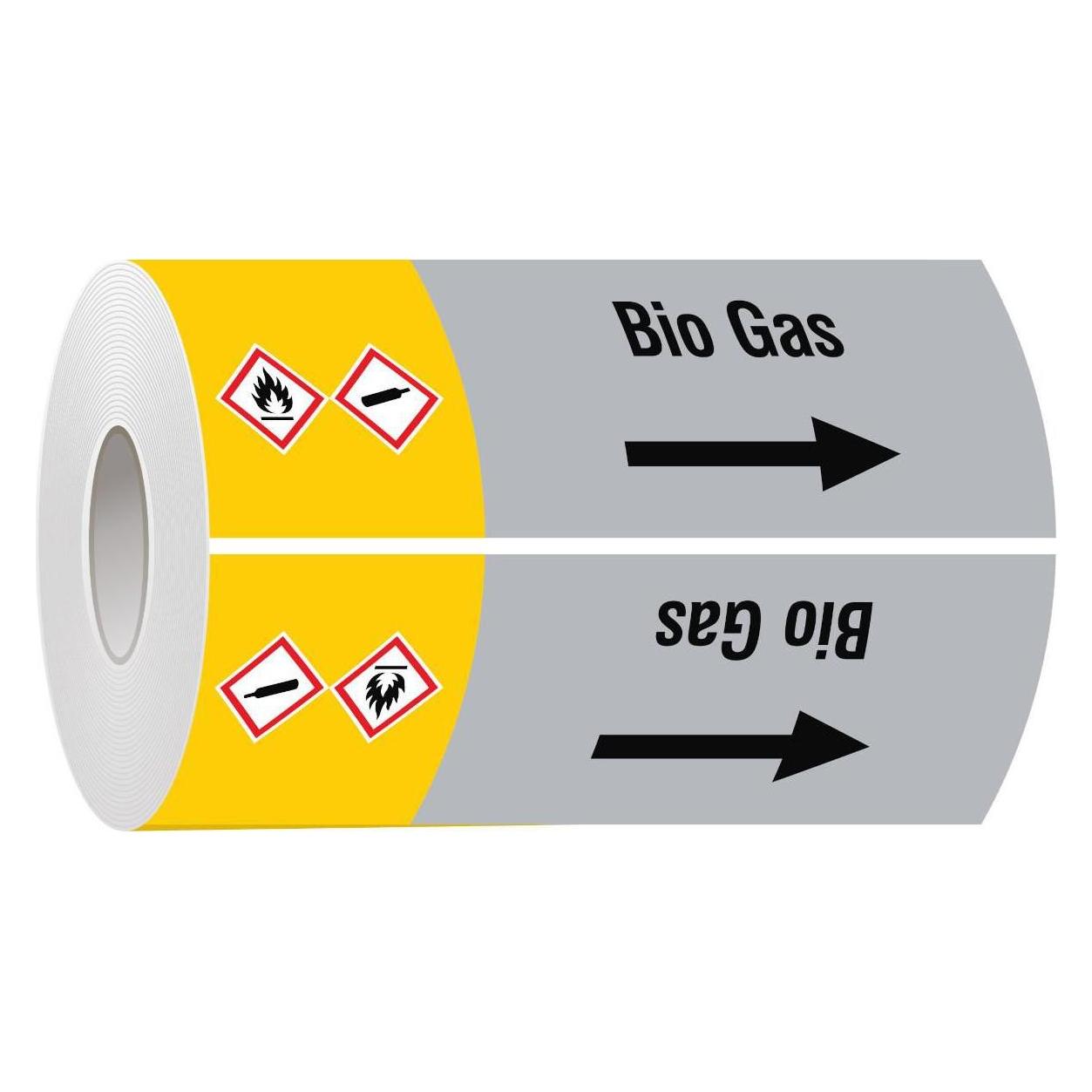 Brady ISO 20560 Pipe Markers - Gas - kaufen bei Digitec