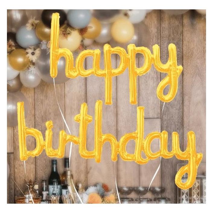 MU Style Anni Series Happy Birthday Balloon Garland (1 x) - Galaxus